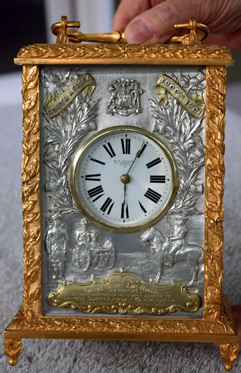 Third Boer War clock found