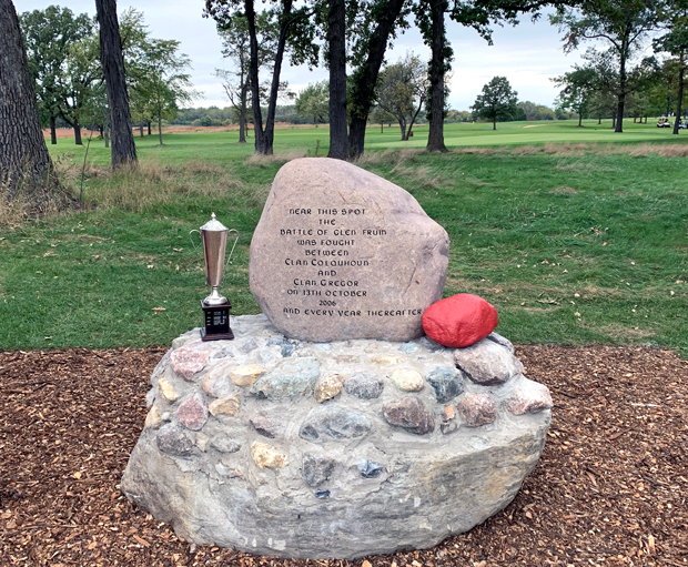 Fruin monument in Chicago
